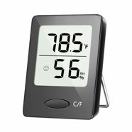 Wireless Thermometer with Outdoor Temperature and Humidity Sensor ...