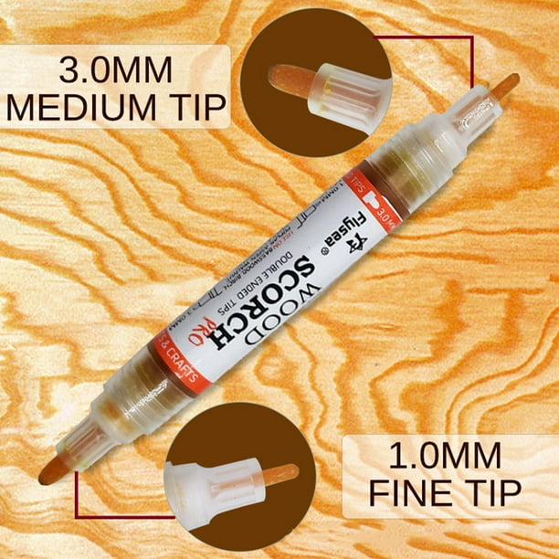 jinnoda Wood Burning Pen DIY Pyrography Art Pens Wood Painting Marker ...
