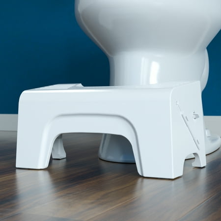 Squatty Potty Fold N Stow Folding Toilet Stool 7" - Walmart.com