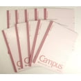 KOKUYO Campus Notebook, Semi-B5, 7mm Ruled, 30 Sheets, Pink, Pack of 10 - Walmart.com