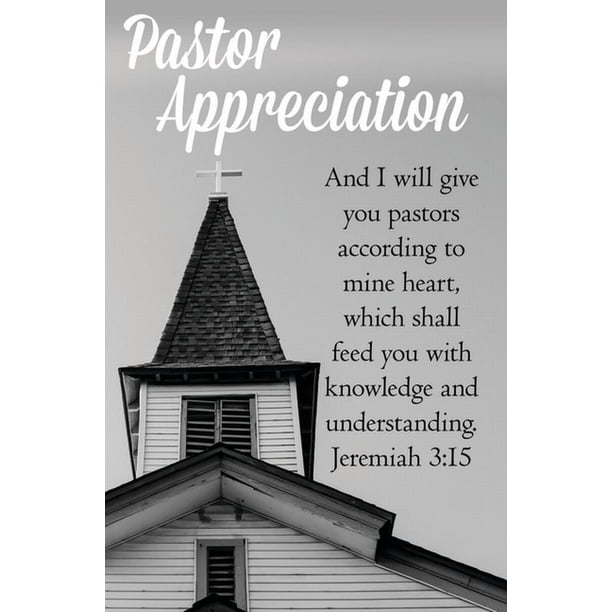 Pastor Appreciation Idea