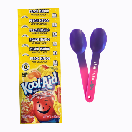 Kool-Aid Zero Sugar Tropical Punch Powdered Drink Mix On-The-Go w ...