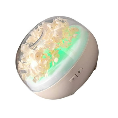 Shapeiony Air Humidifier Flower Aroma Night Mist Spayer Desktop ...