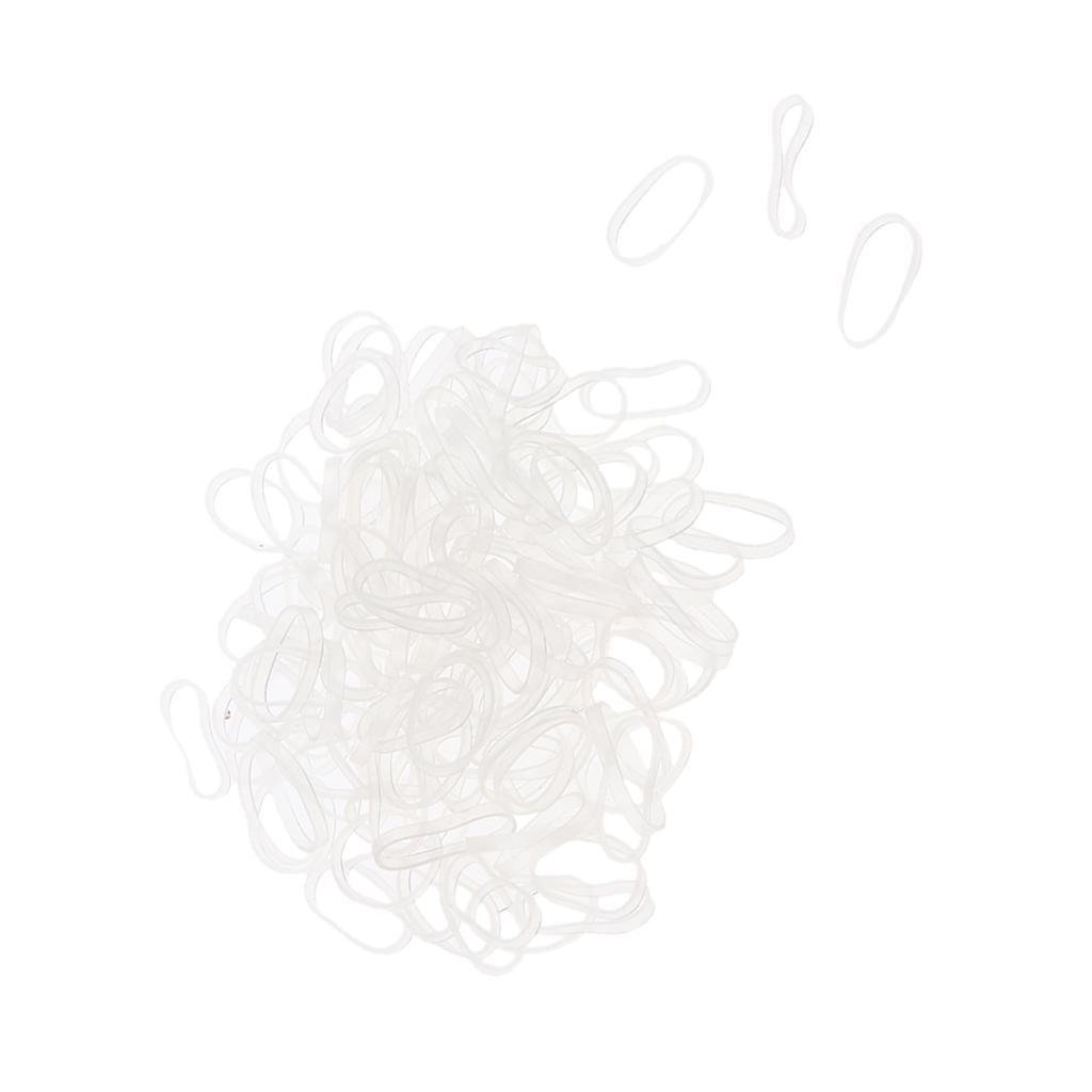 Click here for Lipstore 100pcs Clear Ponytail Holder Elastic Tpu... prices