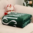 Exclusivo Mezcla Fleece Throw Blanket, Ultra Plush Christmas Holiday ...