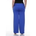 White Mark Women's Plus Size Solid Palazzo Pants - Walmart.com
