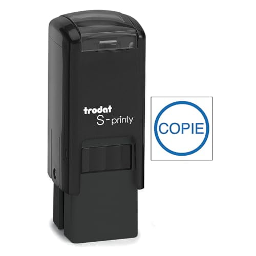 Trodat S-Printy 4921 Self-Inking Mini Stock Stamp with French COPIE ...