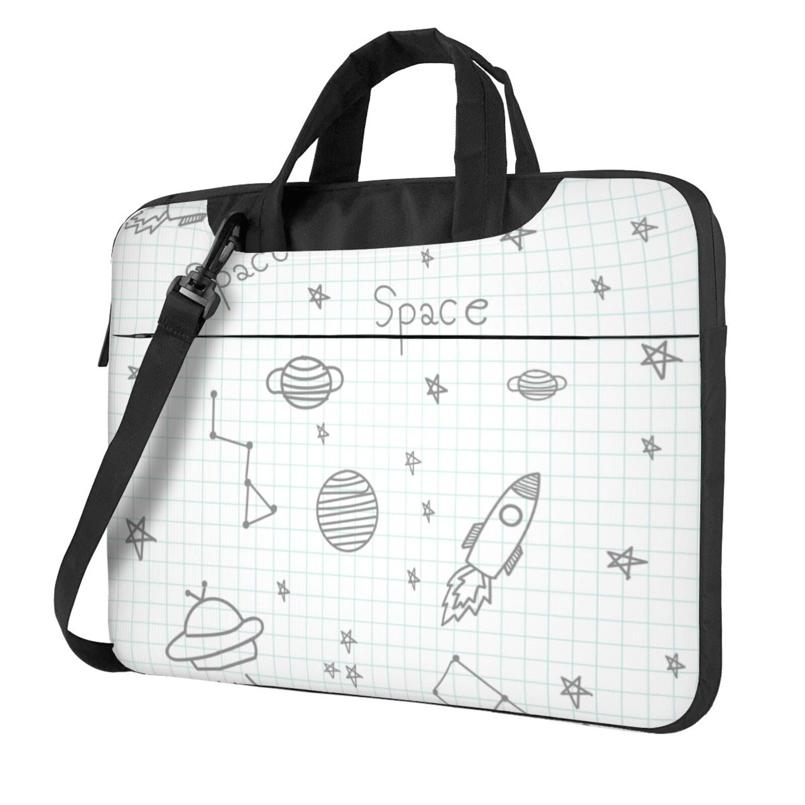 Rocket Sketch Doodle Laptop Bag, 14 inch Laptop or Tablet, Business ...