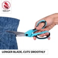 SINGER ProSeries 9.5 inch Multipurpose Fabric and Craft Scissors with ...
