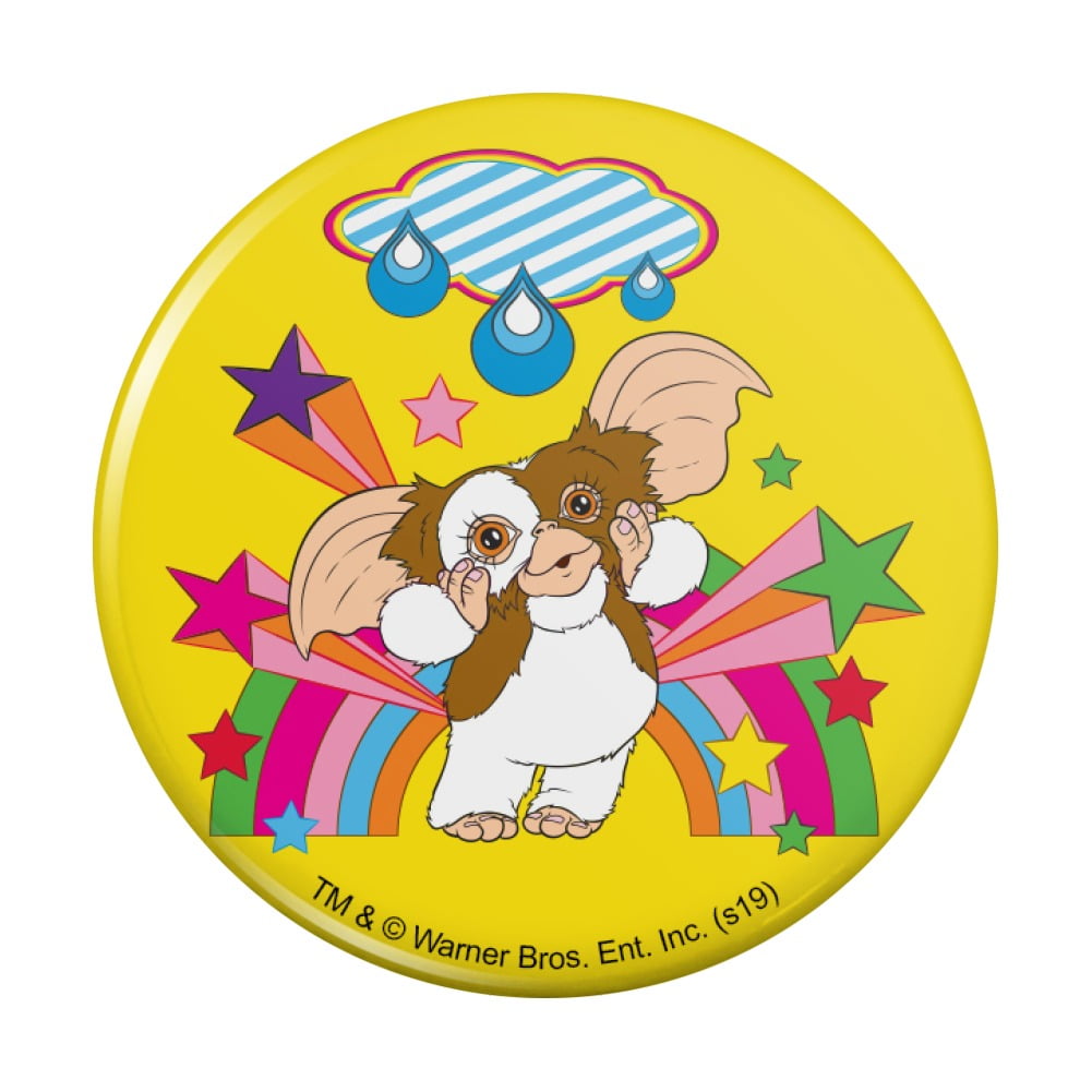 Gremlins Gizmo Rainbow Pinback Button Pin - Walmart.com