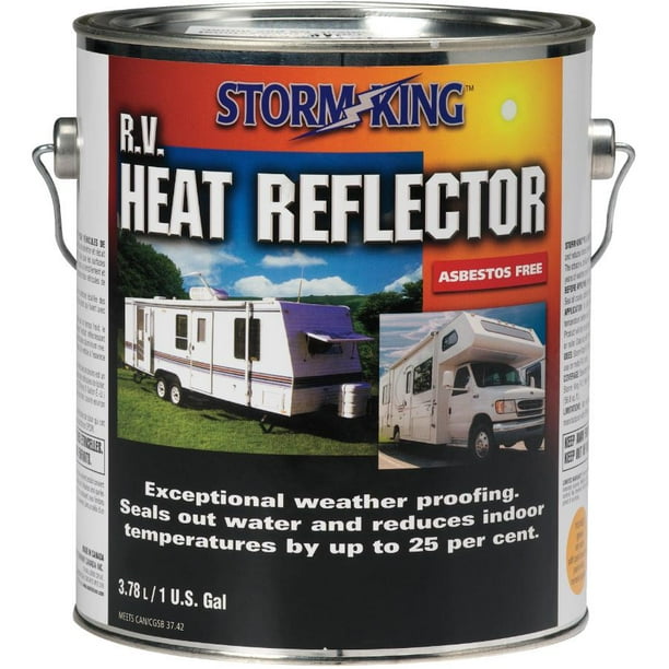 RV Heat Reflector Roof Coating - 3.78 L - Walmart.ca