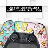 Simpsson Custom PS-5 Controller Wireless compatible with Play-Station 5 ...