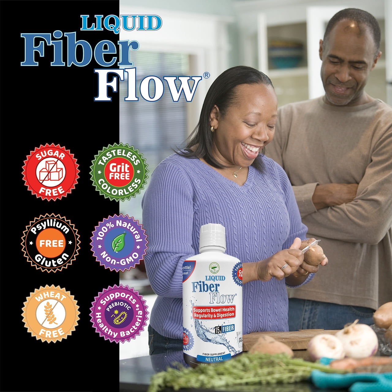32oz Liquid Fiber Supplement for Bowel Health & Nepal | Ubuy
