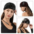WoWstyle Unisex 3 Pack Do Rags, Breathable Skull Cap Bandana, Helmet ...