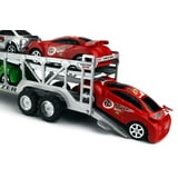 Blitzer Race Trailer Children's Kid's Friction Toy Truck Ready To Run w ...