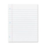 Trend, TEPT1095, Wipe Off Surface Notebook Paper Chart, 1 Each, White ...