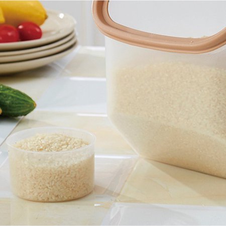 destyer Moisture-Proof Rice Storage Container Plastic Kitchen rice box ...