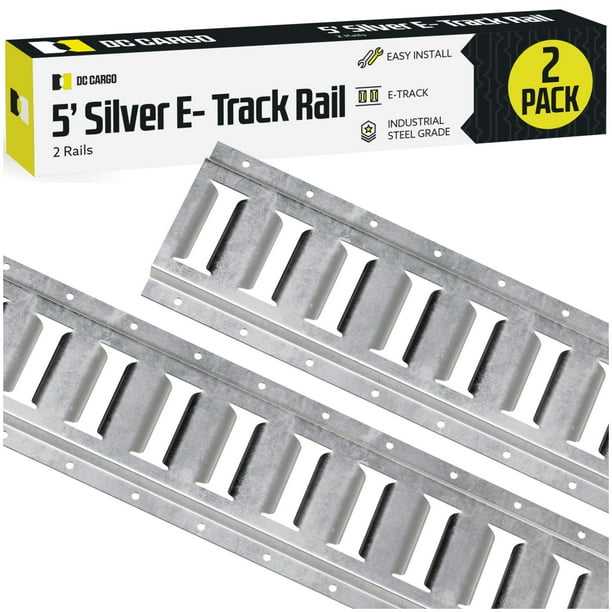 DC Cargo Etrack Rails 5' Horizontal Galvanized E Track Rail 2-pack ...