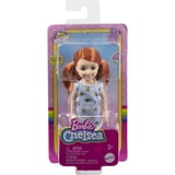 Barbie Chelsea Doll, Small Doll with Blonde Hair in Ponytail & Blue ...