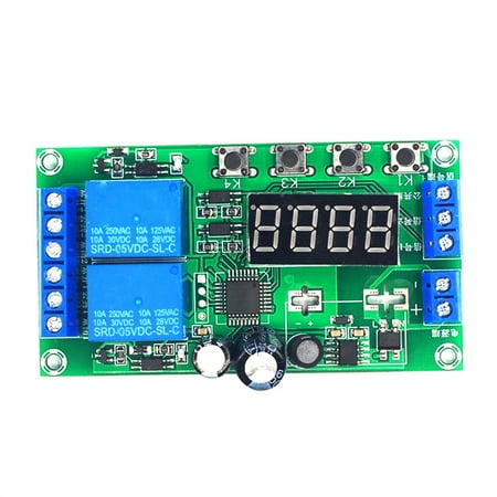 Relay Module Automation Copper-clad Plate 2 Channels Multipurpose this ...