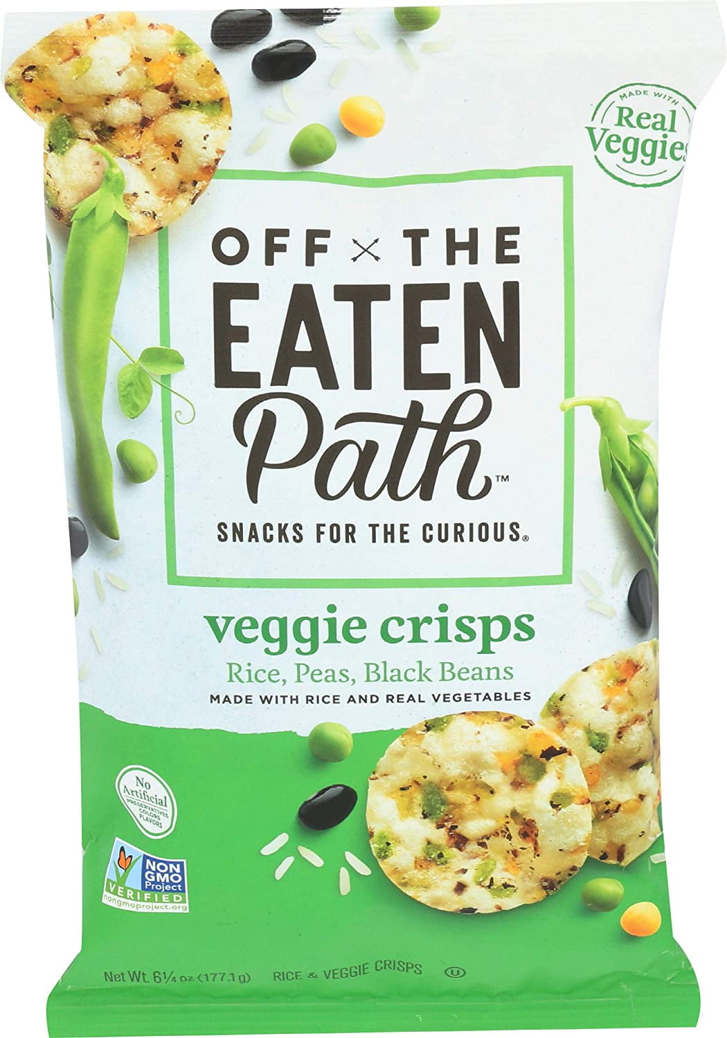 (6 Pack)Off The Eaten Path - Crisps Veggie ,6.25 oz - Walmart.com