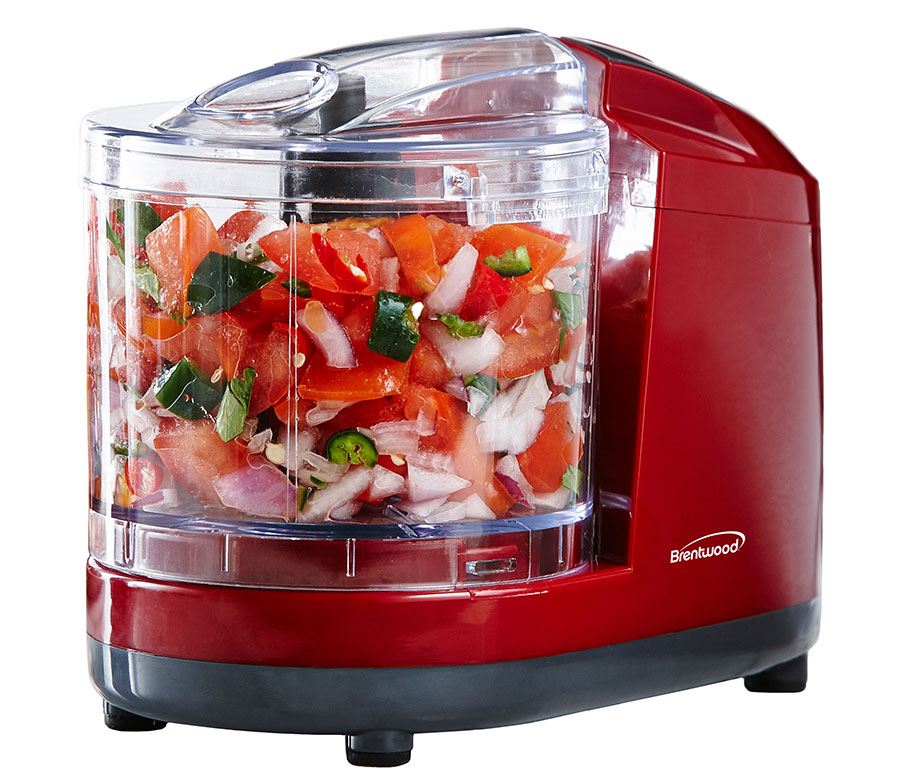 Brentwood 1.5 Cup Mini Food Chopper, Red - Walmart.com