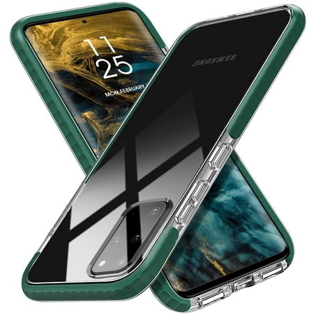 for Samsung Galaxy S20 Plus Case Clear Thin Slim Crystal Transparent Cover Shockproof Bumper ...