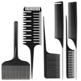 UBSWF-6 Pcs Highlighting Hair Combs Set, 3-way Hair Sectioning, Dyeing ...