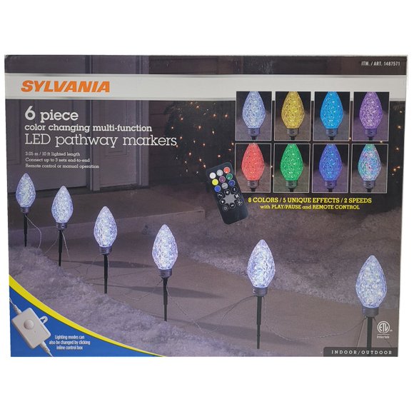 Color Changing Pathway Lights