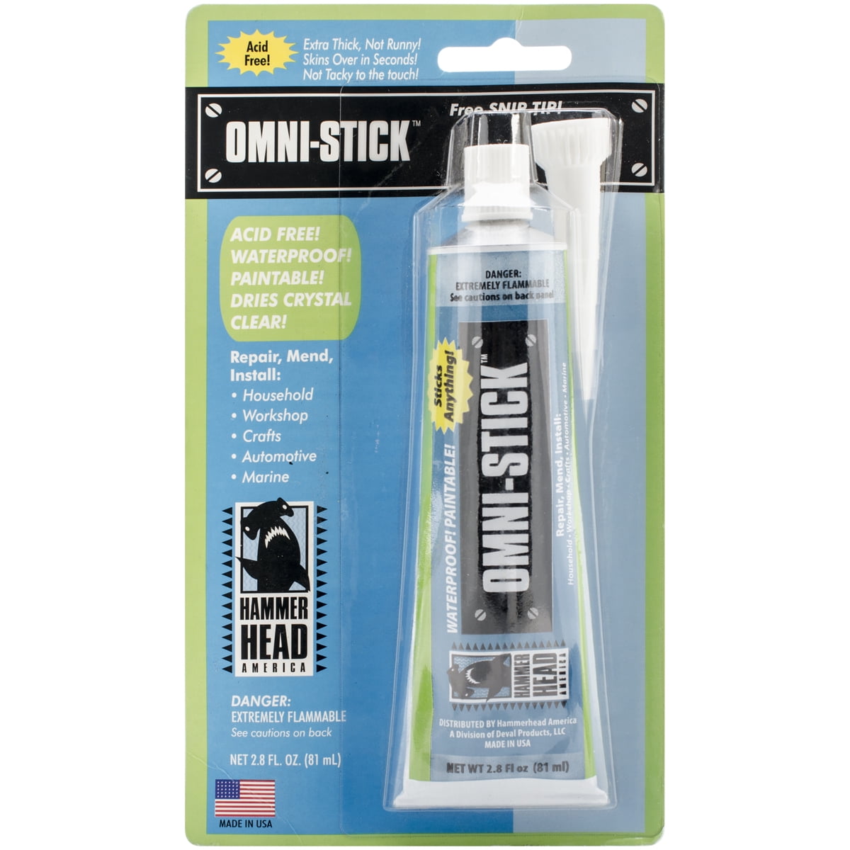 Omni-Stick Adhesive-2.8oz - Walmart.com