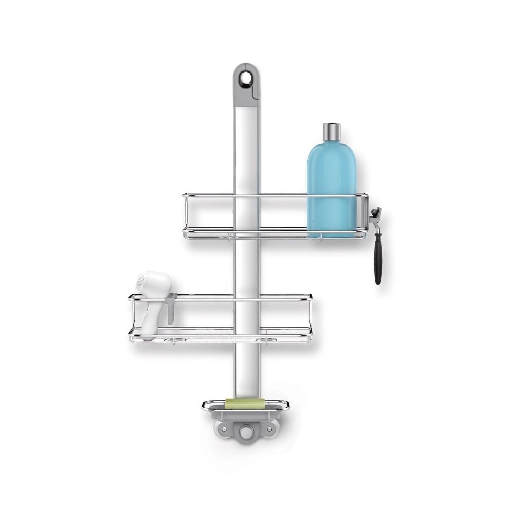 Click here for Simplehuman Adjustable Shower Caddy  Medium  Stain... prices