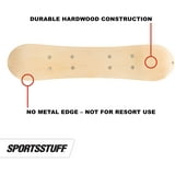 Free Shipping! Sportsstuff Snow Ryder 110cm Snowboard, Multi-Color ...