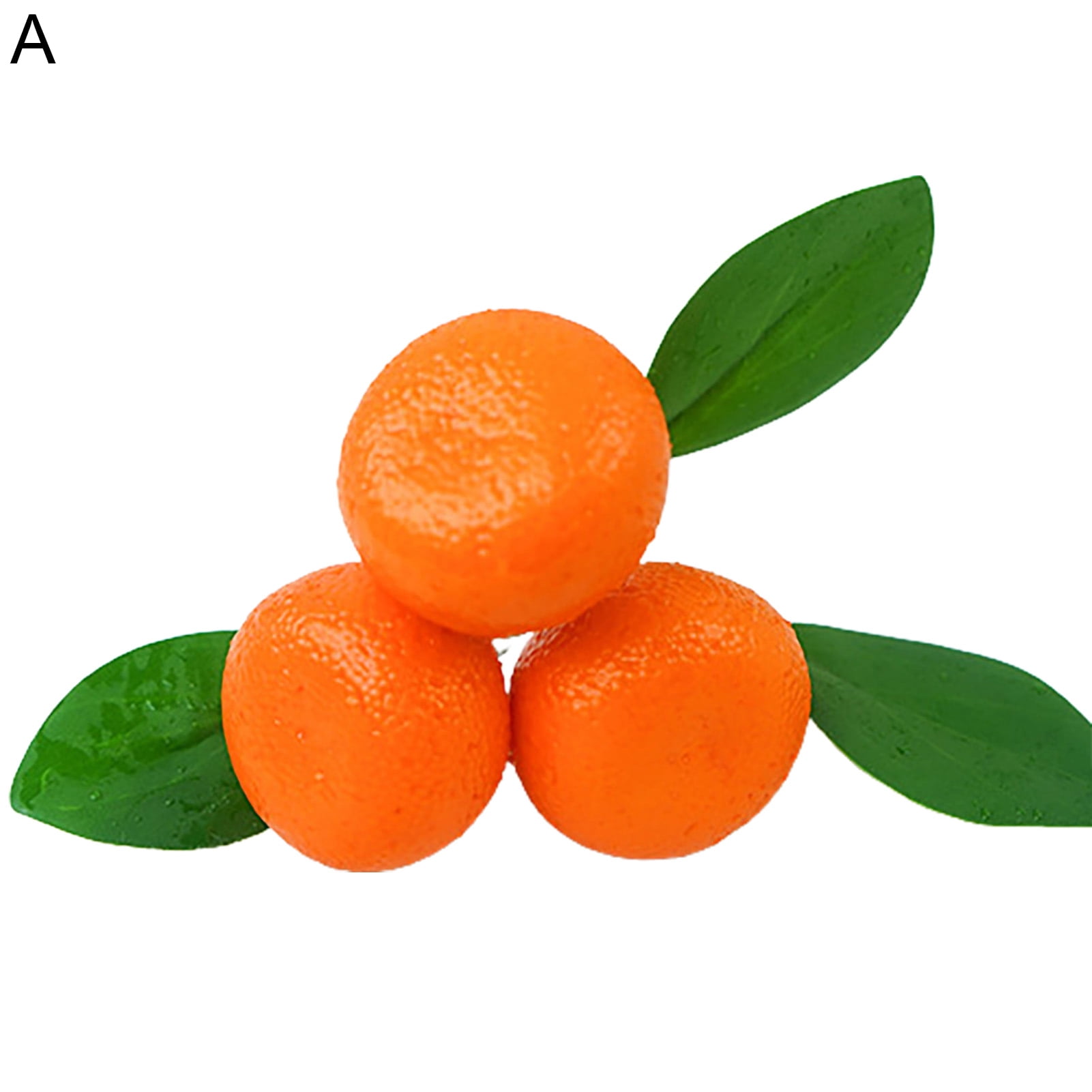 Yoone 1 Branch Fake Orange Ornament Decorative Eye-catching Eco ...