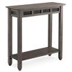 Pemberly Row Modern Wood Console Wood Entryway Console in Light Brown ...