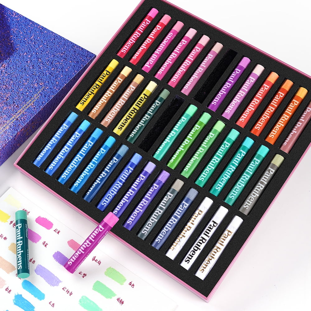 Paul Rubens Oil Pastels, Oil Pastel + Extenders Soft and Vibrant ...