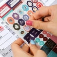 2025 Yearly Calendar, Full Year Single Page Wall Calendar With Stickers ...