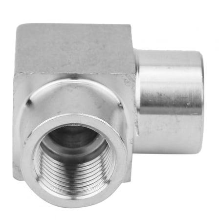 Quick Coupling Connector, Right Angle Pipe Fitting Adapter Stainless ...