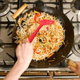 Silicone Nonstick Turner, High Heat Resistant to 480°F, Food Grade ...