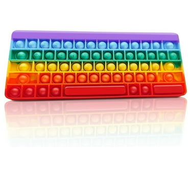 New Popit Fidget Toy Push Bubble Sensory Stress Relief Kids Family Gift ...