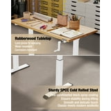 WORKPRO 47.2" x 23.6" Adjustable Height Workbench with Crank Handle ...