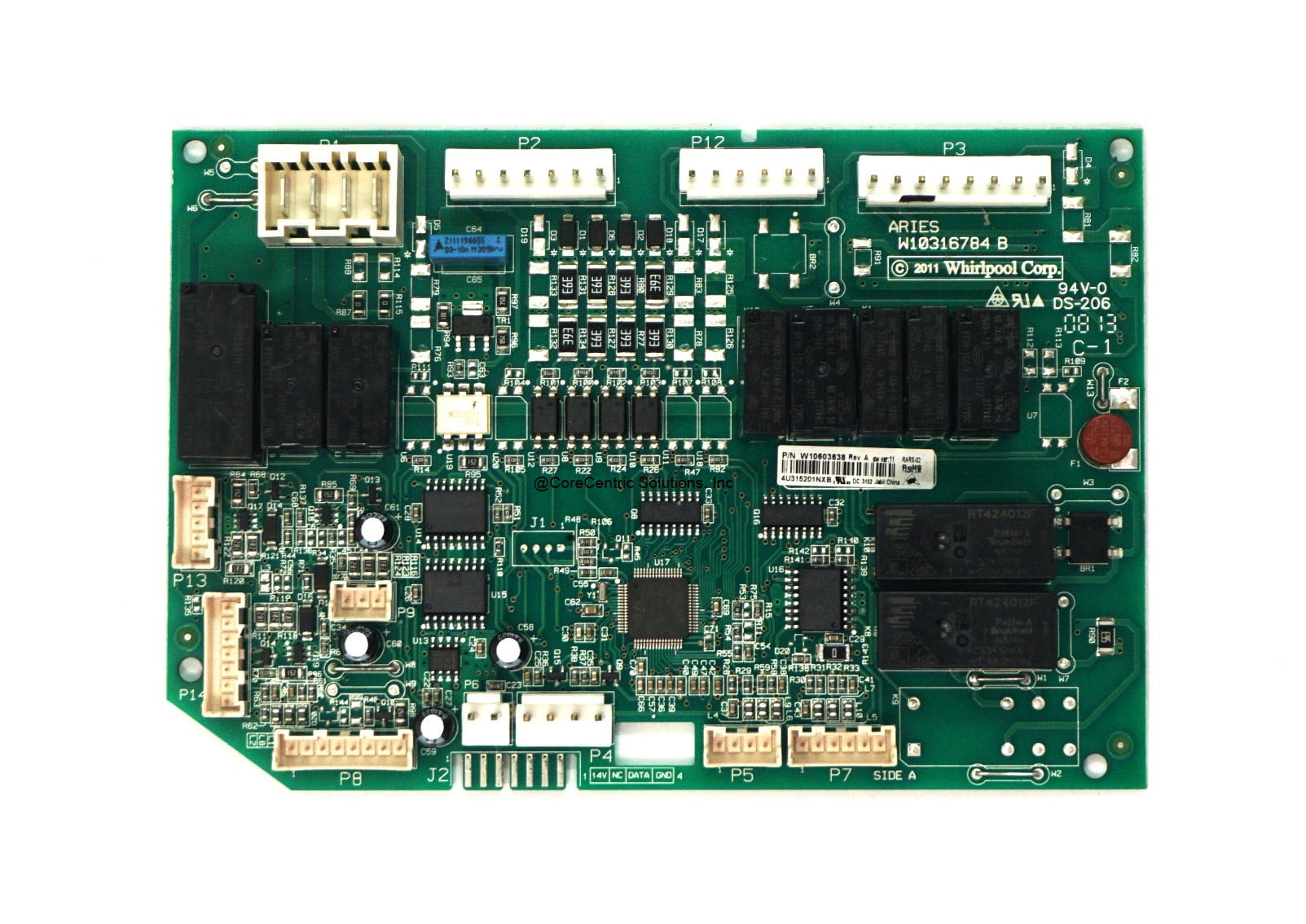 Restored CoreCentric Refrigerator Control Board for Whirlpool W10603638 ...
