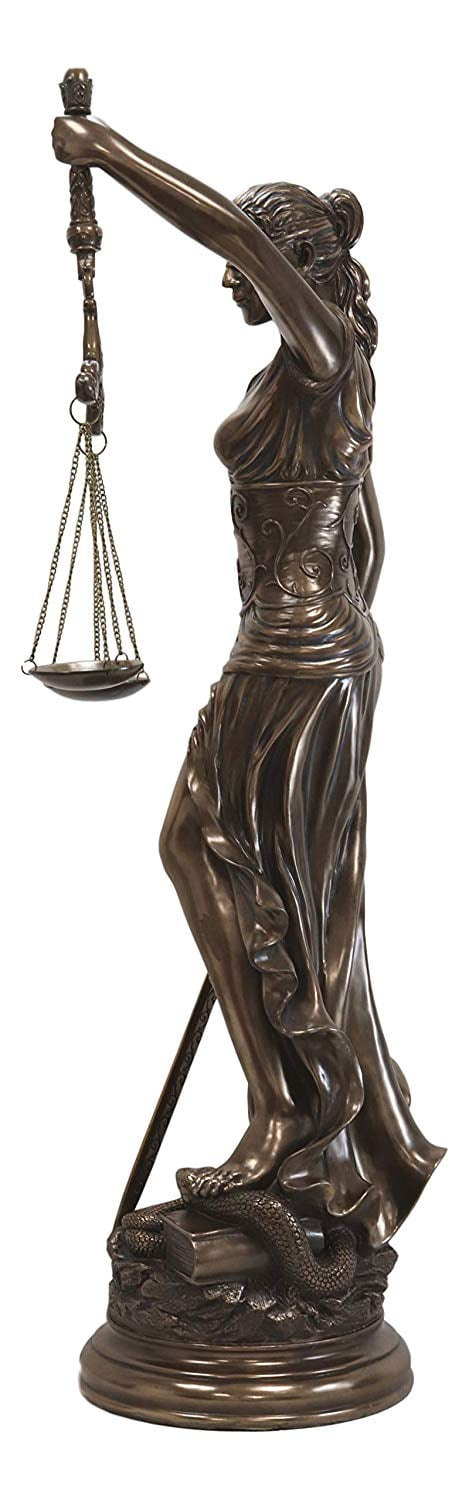 Buy Ebros Large 4 Feet Greek Goddess of Justice Blindfolded La Justica ...