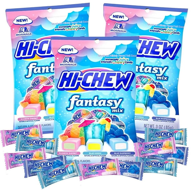 Hi Chews Tropical Candy Chews Individually Wrapped Fruity Flavored Soft ...