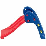 Gymax 2 Step Children Folding Slide Plastic Fun Toy Up-down For Kids ...