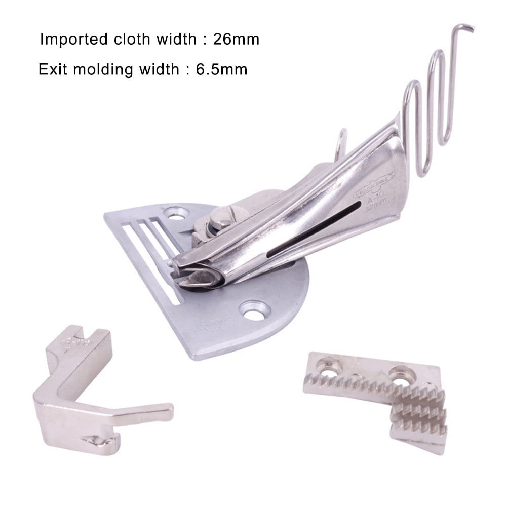 Hemmer Right Angle Bias Binder for Lockstitch Machine Sewing Overlock ...