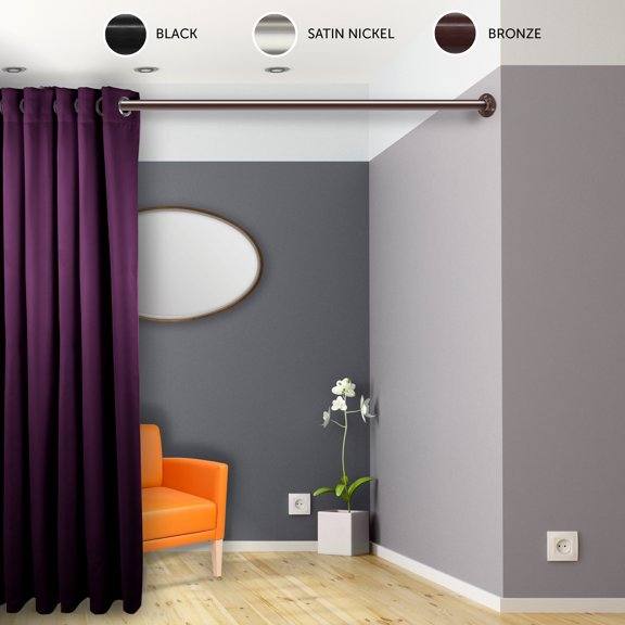 Tension Rod Room Divider