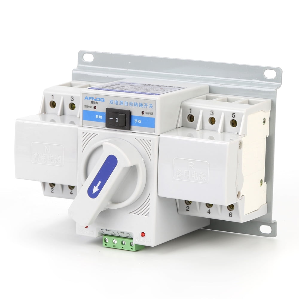 Mini Intelligent Dual Power Automatic Transfer Switch Terminal Type ...