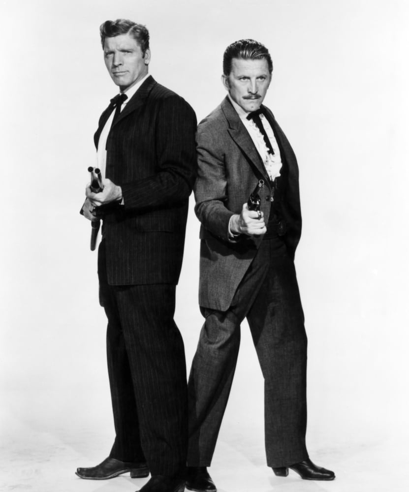 Gunfight At The O.K. Corral Burt Lancaster Kirk Douglas 1957 Photo ...