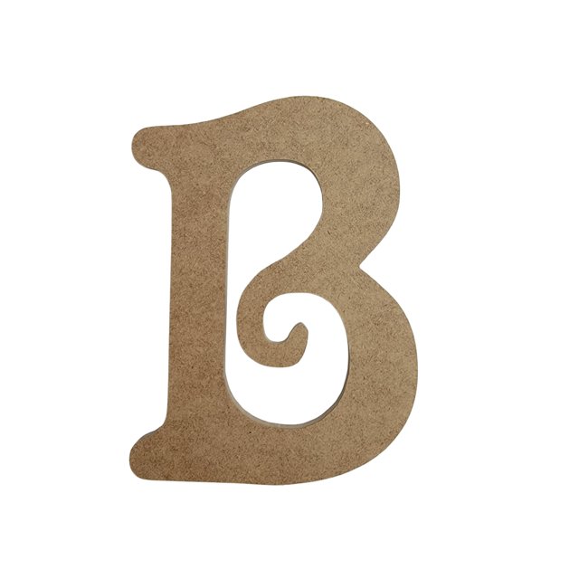 Wooden Letter Unfinished, Beltorian Font, Craft Cutout - Walmart.com
