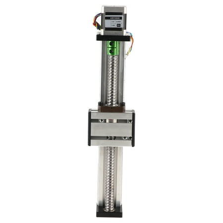 200mm Stroke Single Shaft Ball Screw Linear Guide Rail CNC Sliding ...